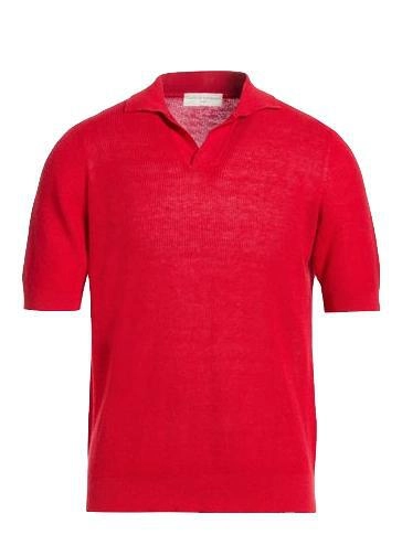 FILIPPO DE LAURENTIIS Sweater Size Linen, Cotton - Red