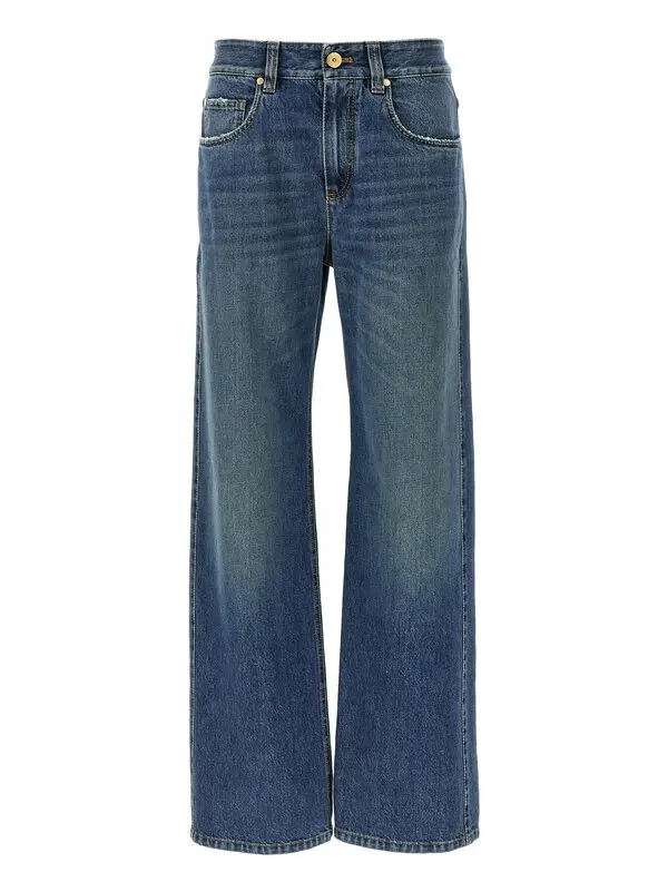 Brunello Cucinelli Contemporary Loose' Jeans - Blue