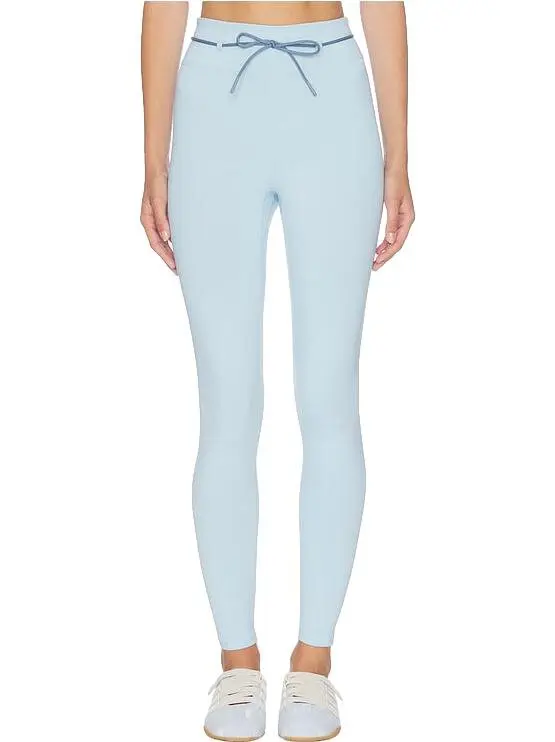 SWK Tampa Legging In Baby Blue - Light Blue
