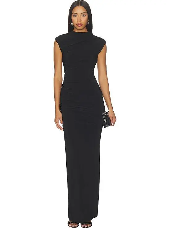 LOVERS AND FRIENDS Rowyn Gown - Black