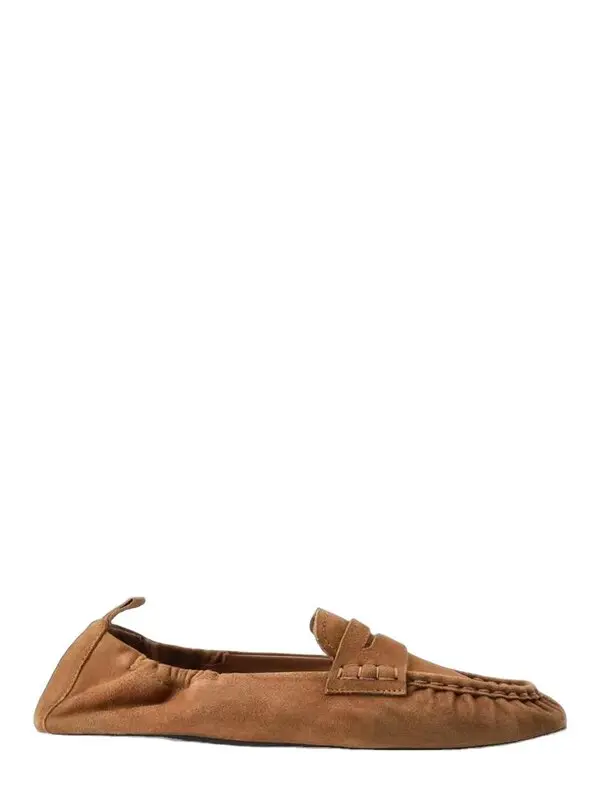 COPENHAGEN  Suede Loafers - Brown