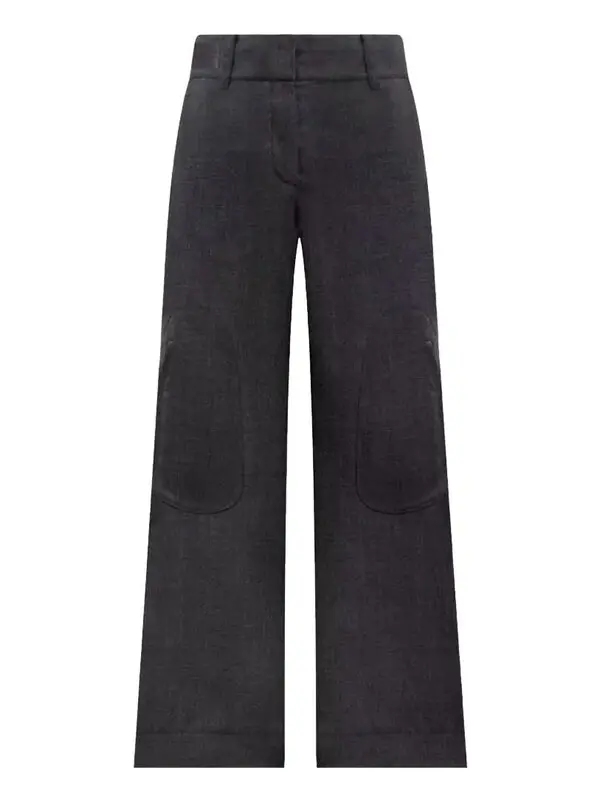 Off-White Light-wool Industry Toybox Pants - Grey