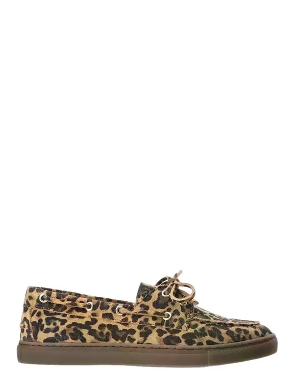 COPENHAGEN  Cph160 Leopard-print Loafers - Neutrals