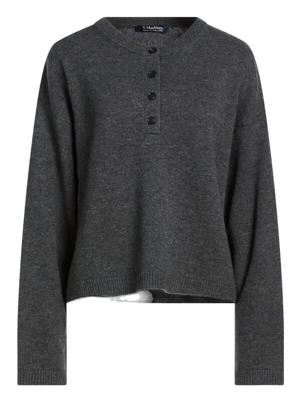 Max Mara Lightweight Knit Top - Grey