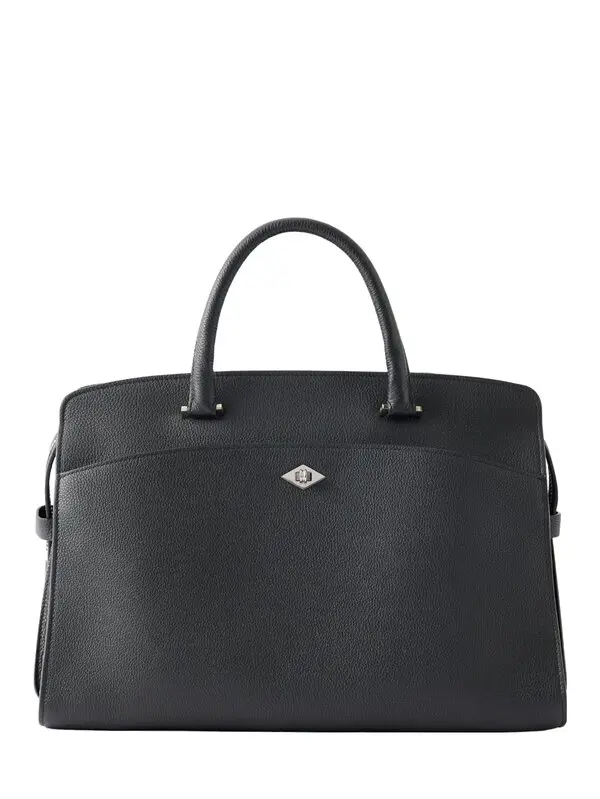 METIER Leather Shoulder Bag - Black