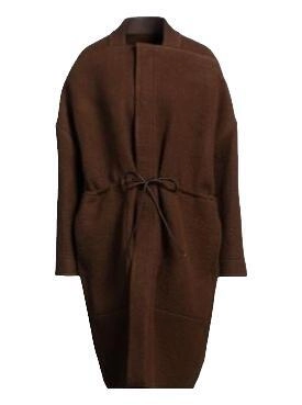 Rick Owens Minimal Solid Long-sleeve Coat - Brown