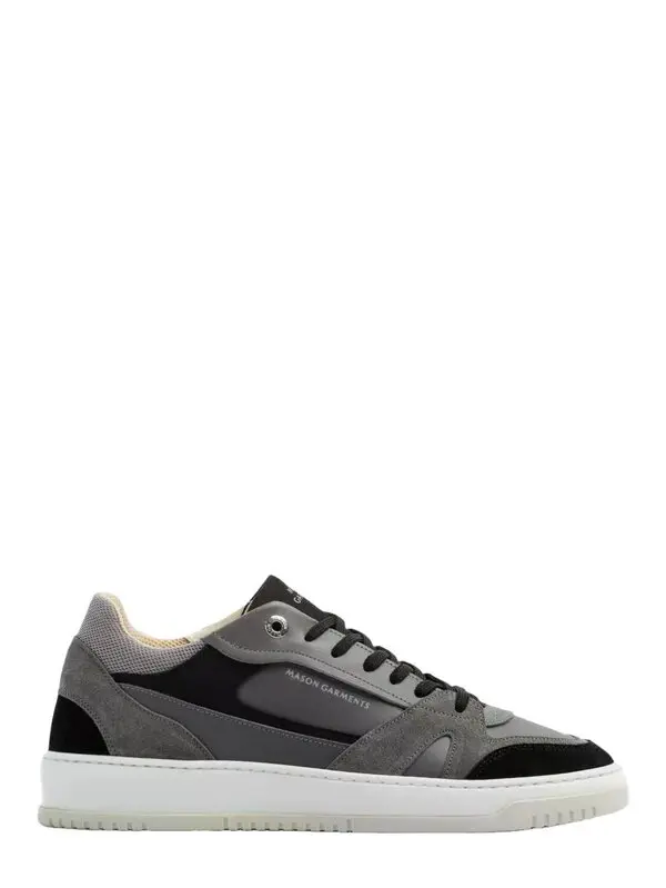 MASON GARMENTS Matera Originale Leather Low-top Sneakers - Grey