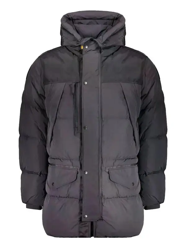PARAJUMPERS Quilted Hooded Jacket - Grey