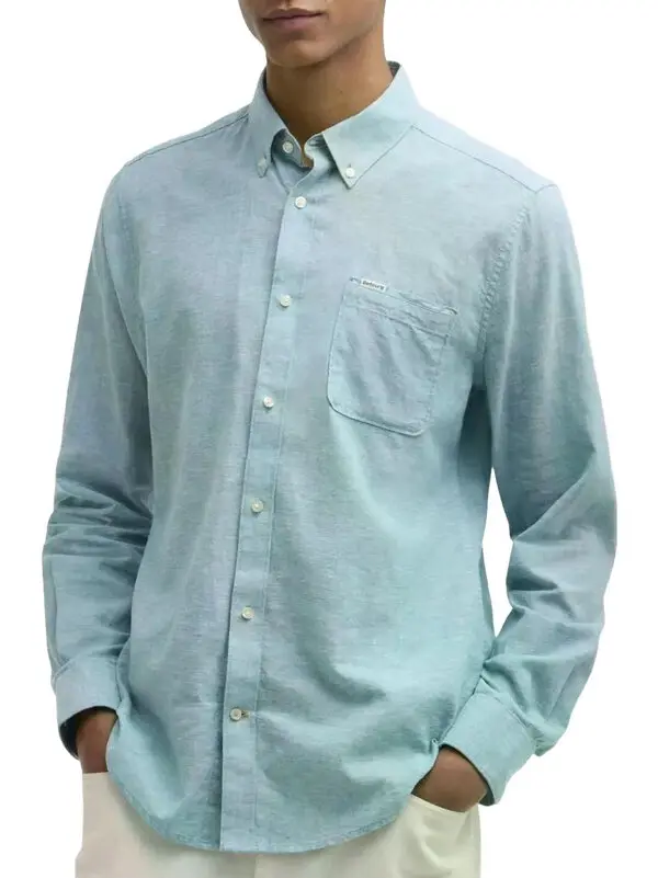 Barbour Nelson Button-down Shirt - Blue