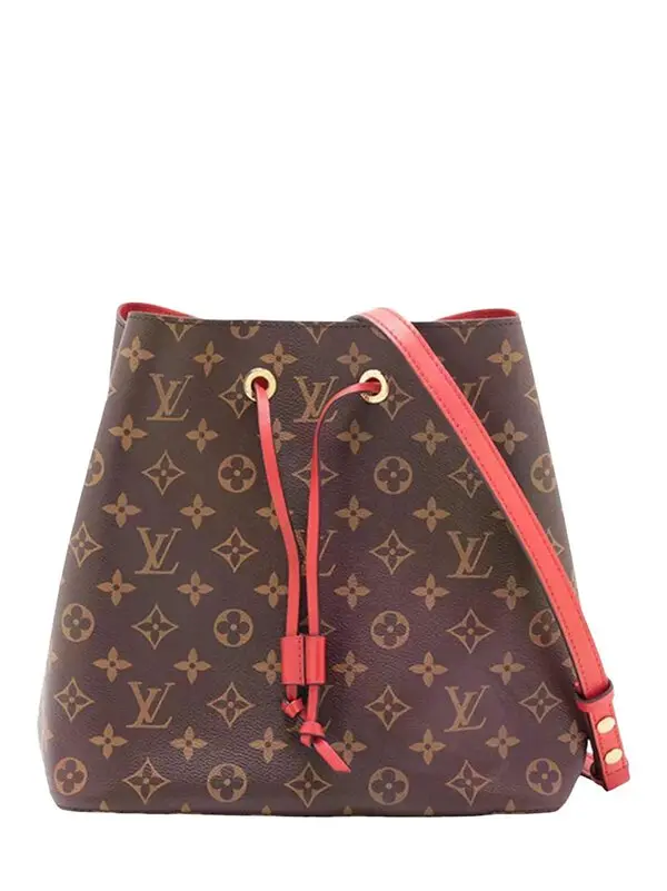 LOUIS VUITTON 2018 Monogram Neonoe Mm Bucket Bag - Brown