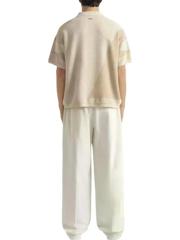 DON'T WASTE CULTURE Alurette Pleated Wide-leg Trousers - Neutrals