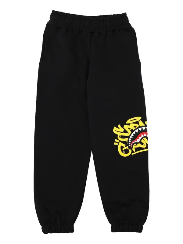 SPRAYGROUND Tag Baggy Pants Black - Multicolour