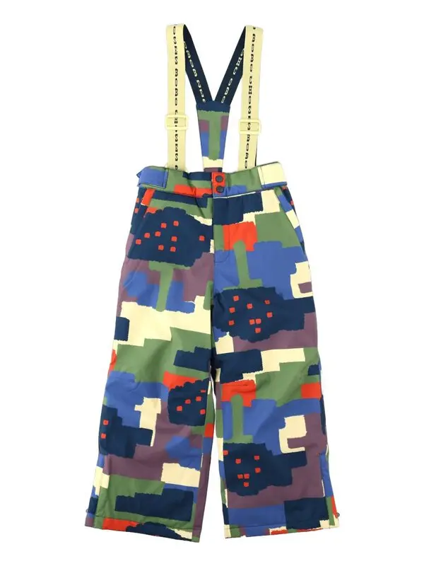 BOBO CHOSES Paint Forest All Over Ski Pants - Multicolour