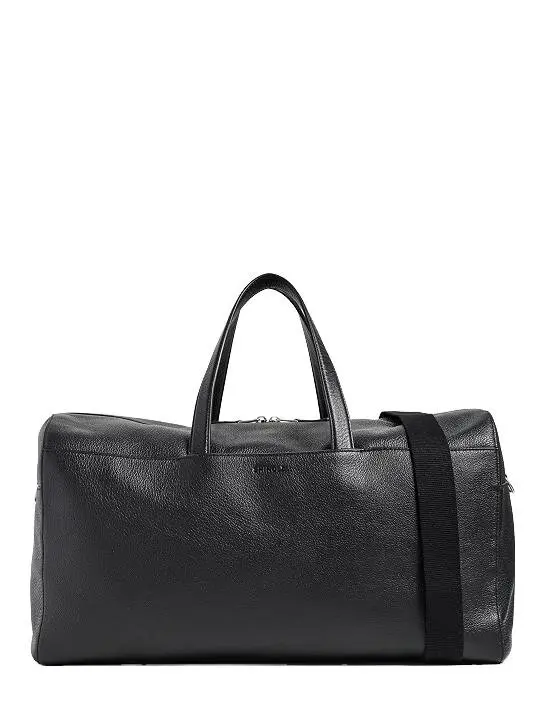 Shinola Canfield Pebbled Leather Duffle Bag - Black