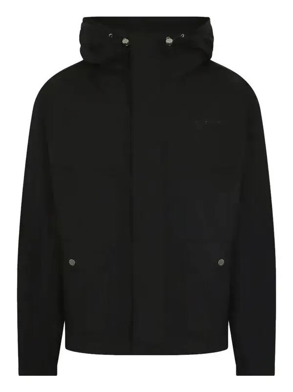 DAILY PAPER Drawstring-hood Jacket - Black