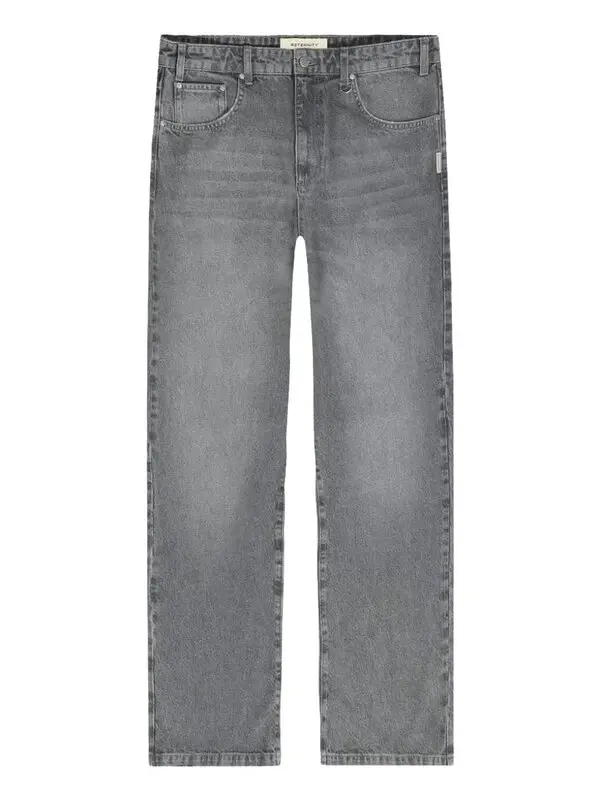 RETERNITY Straight-fit Jeans - Grey