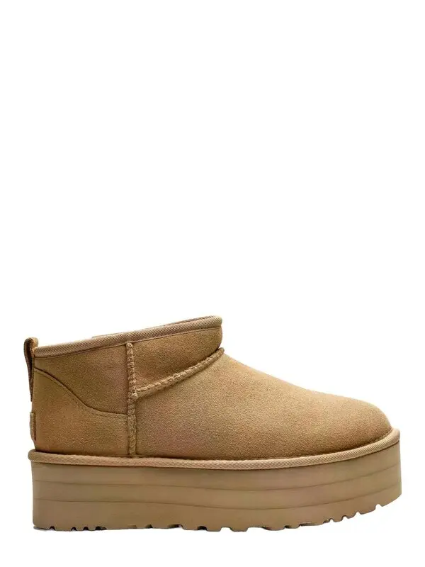 UGG Platform Ankle Boots - Neutrals