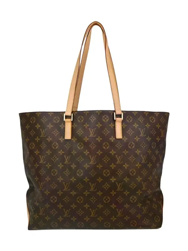 LOUIS VUITTON Monogram Cabas Alto Tote Bag - Brown