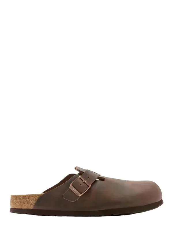 BIRKENSTOCK Boston Buckle-strap Sandals - Brown