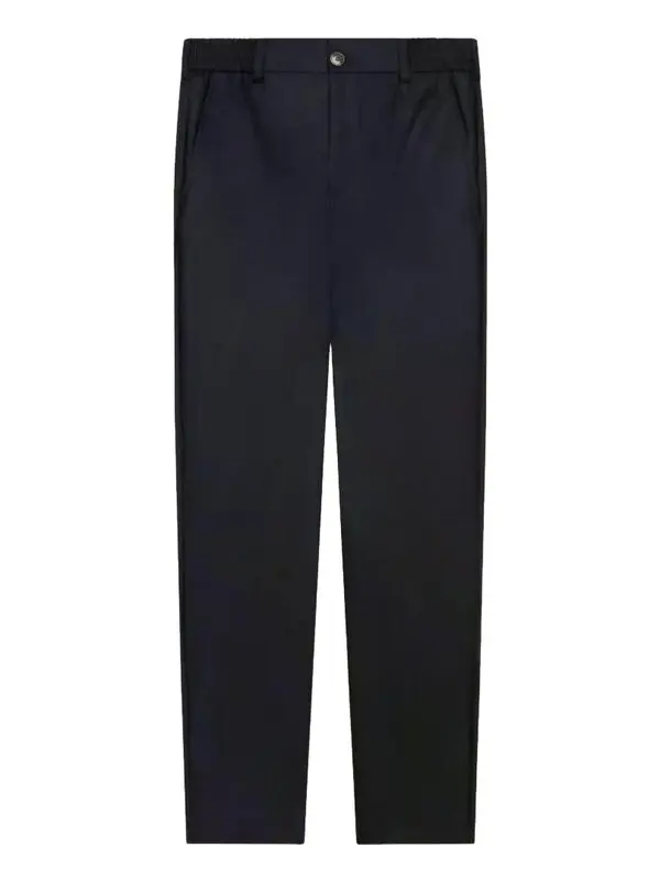 VALENZA Flannel Tapered Trousers - Blue