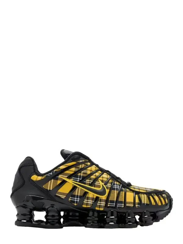 Nike Shox Tl Plaid Sneakers - Black