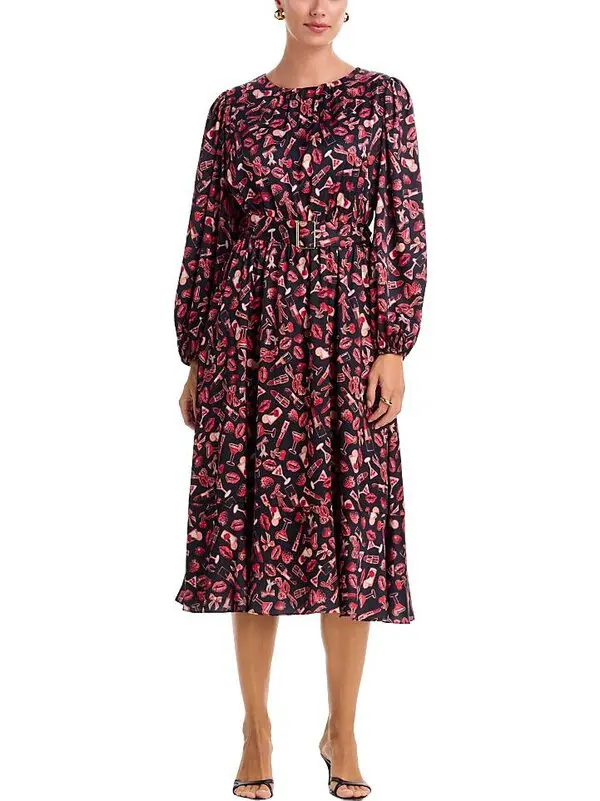 T Tahari Embellished Boat Neck Sweater - Ruby Party