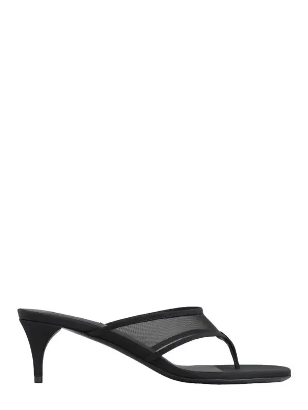 Alaïa Thong High-heeled Sandals - Black