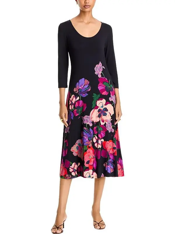 Johnny Was The Janie Favorite 3/4 Sleeve Dress - Tajunga