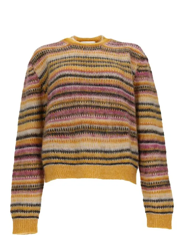 MARANT ETOILE Maglia "morine" In Mohair - Multicolour