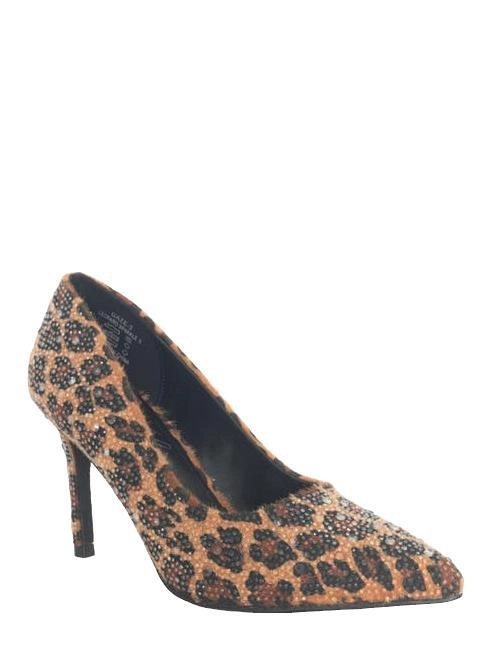 LAUREN LORRAINE Daze-2 Pump - Leopard Sparkle