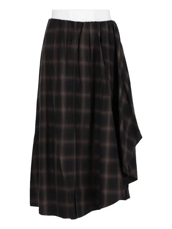Our Legacy El Paso Check Tencel Mini Skirt - Multicolour