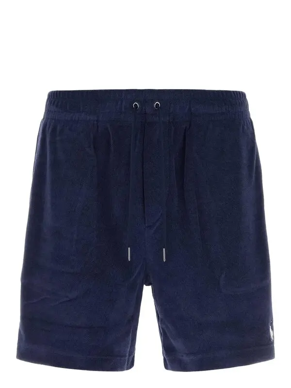 Polo Ralph Lauren Terry Fabric Bermuda Shorts - Blue