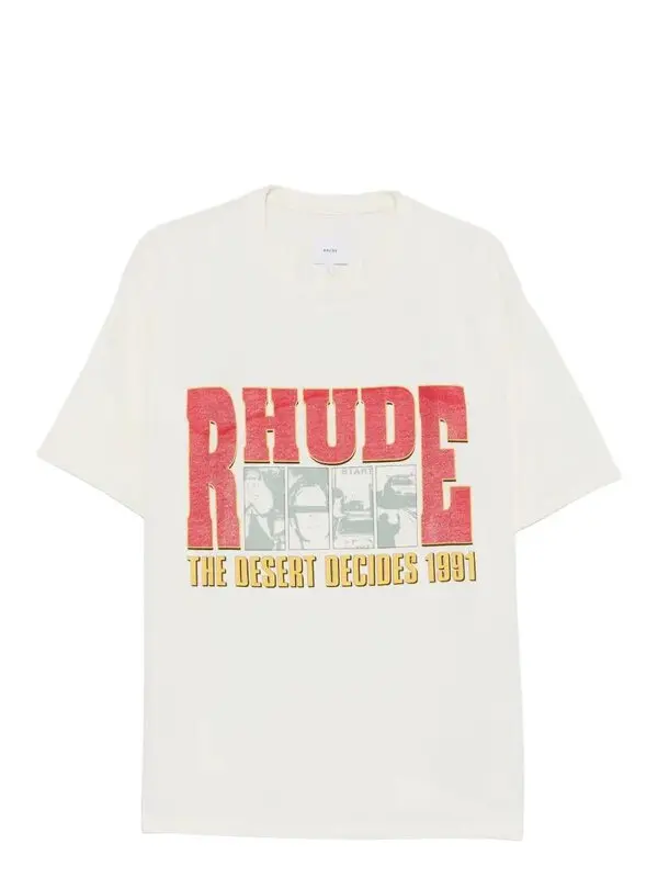 Rhude The Desert Decides Graphic Tee - Whtrdmulti
