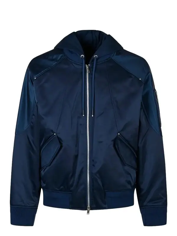 Moose Knuckles Georgie Mini Bomber Jacket For - Nightfall