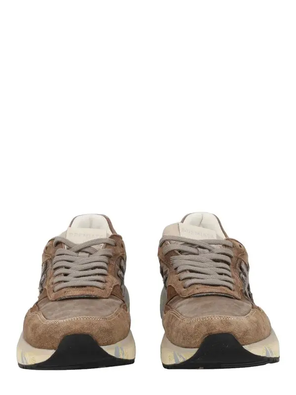 Premiata Low-profile Premium Sneakers - Grey