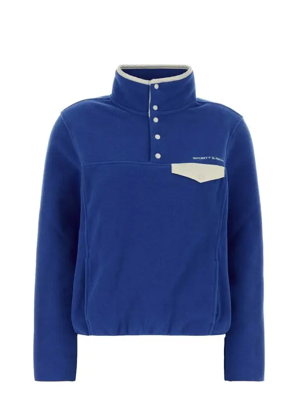Sporty & Rich Sporty Pile Sweatshirt - Blue