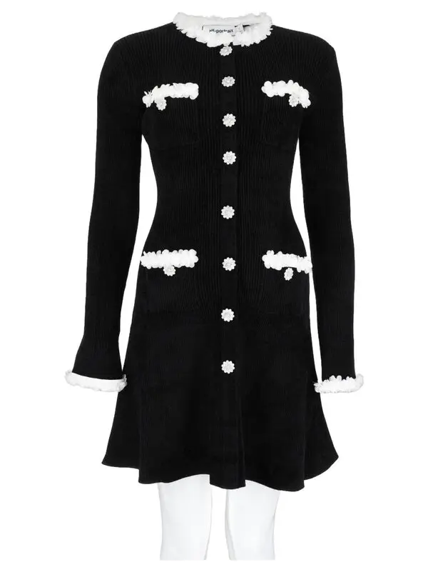 SELF-PORTRAIT Inspired Mini Dress - Black