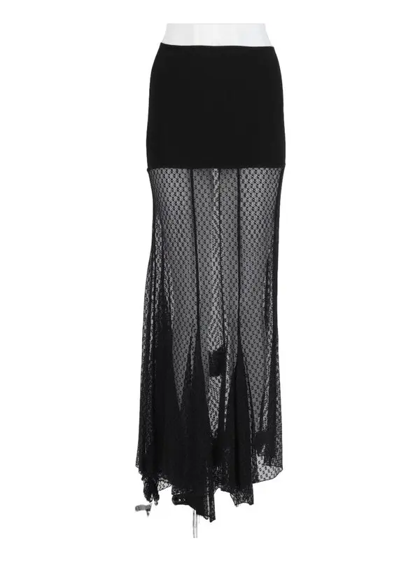 Isabel Marant Étoile Stretch Mini Skirt With Sculpted Fit - Black
