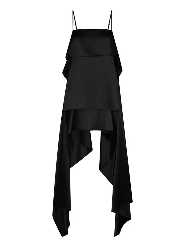 HEIRLOME Kora Silk Top - Black