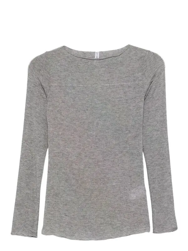 DANIELE FIESOLI Boat-neck Sweater - Grey