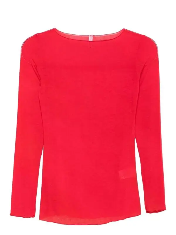 DANIELE FIESOLI Boat-neck Sweater - Red
