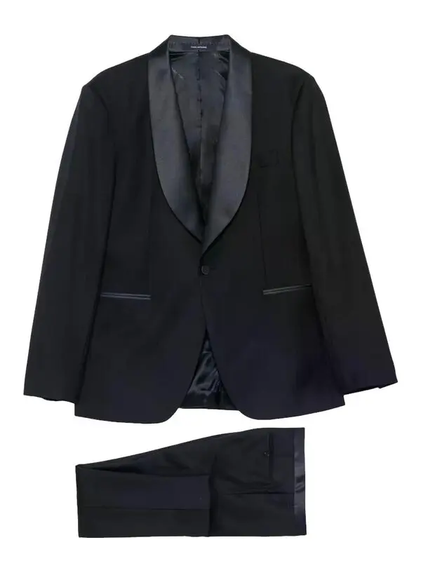Tagliatore Shawl-lapel Suit - Blue