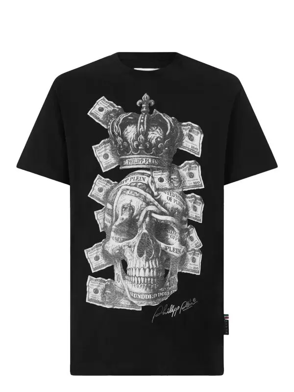 Philipp Plein Skull-print T-shirt - Black