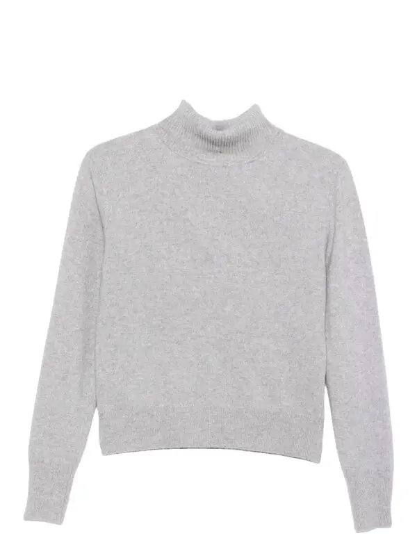 DANIELE FIESOLI Roll-neck Cashmere-blend Sweater - Grey