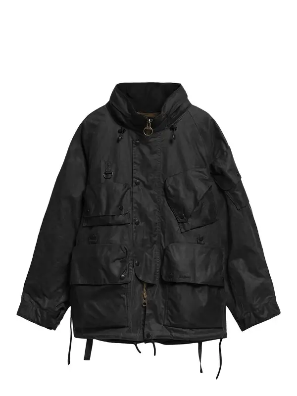 Barbour X Norbit Giacca Ripstop Wax - Nero