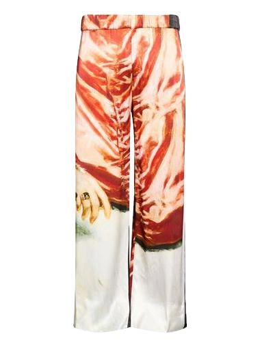 Alexander McQueen Pants Size Cotton - Red