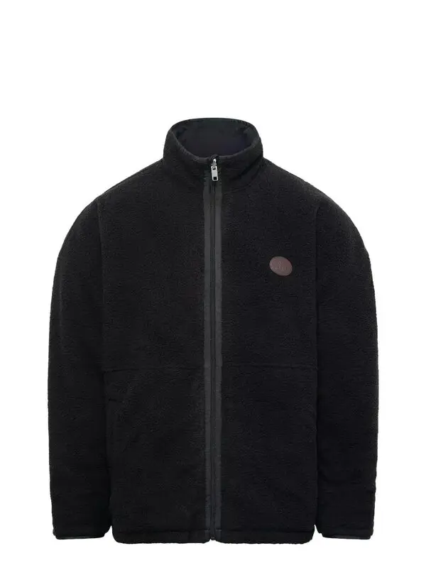 WILLY CHAVARRIA Willy Cozy Fleece Jacket - Black