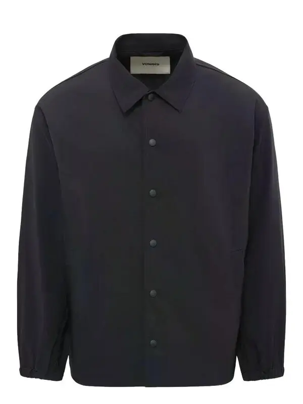 VOWELS Coach Jacket - Black