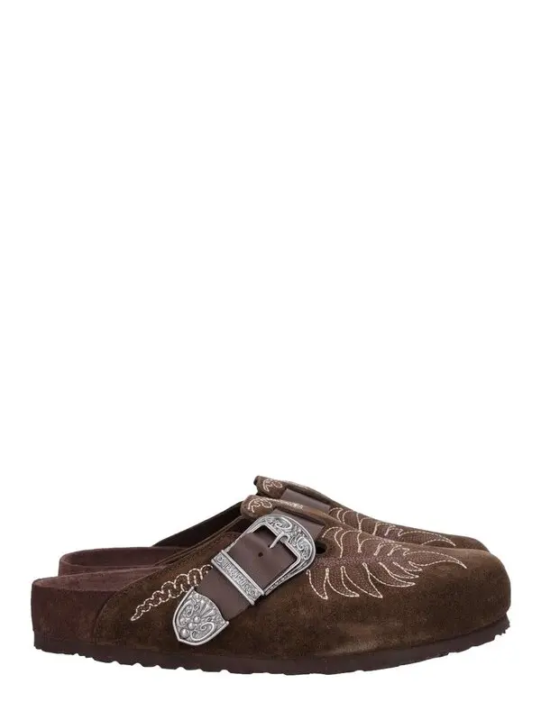 Etro Boston Sabot Birkenstock By - Brown