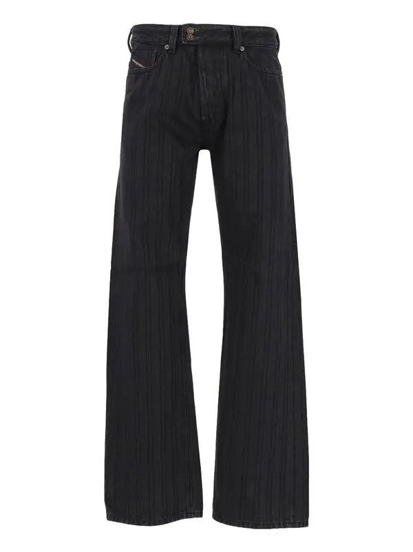 DIESEL® Relaxed Mid Rise Jeans 1980 D-eeper - Black